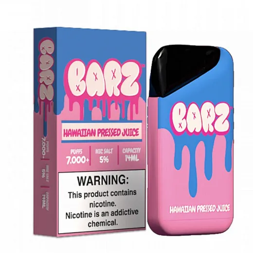 Barz 7000 Puff Disposable Vape - Long-lasting Flavors